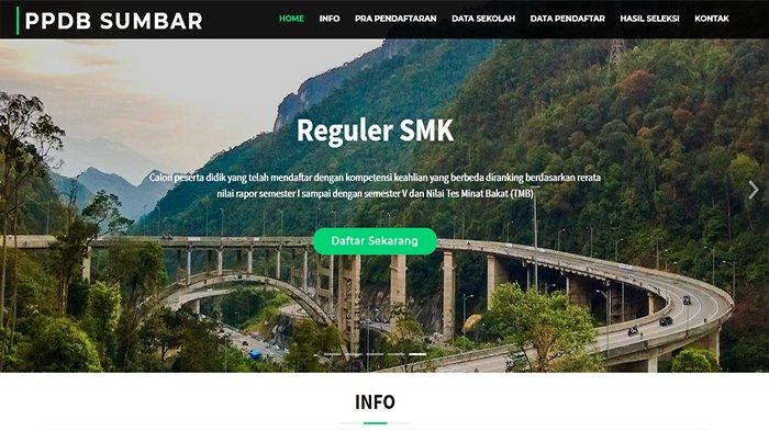 HASIL PPDB Sumatera Barat 2020, Lihat Juga Cara Pendaftaran PPDB Sumbar ...