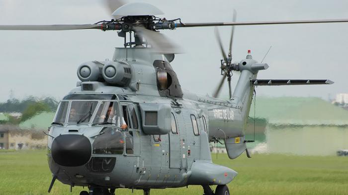 Helikopter Super Puma Lihat Genangan Hitam - Tribunpontianak.co.id