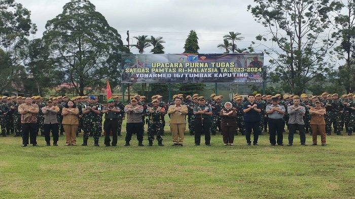 Prajurit Armed 16/Tumbak Kaputing Resmi Kembali dari Satgas Pamtas RI-Malaysia - Tribunpontianak ...