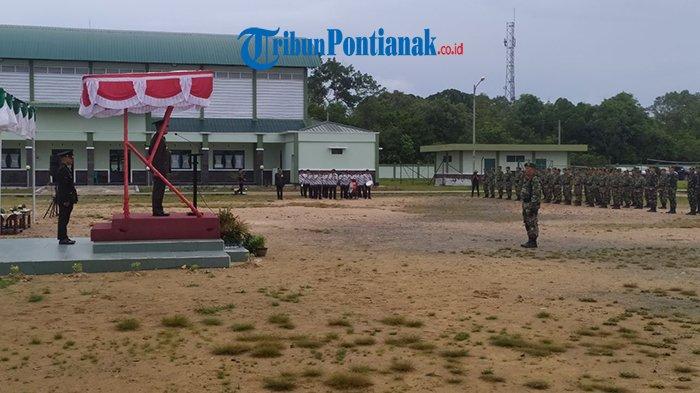 Dandim Sambas Letkol Inf Dadang Pimpin Upacara HUT TNI ke-77 - Tribunpontianak.co.id