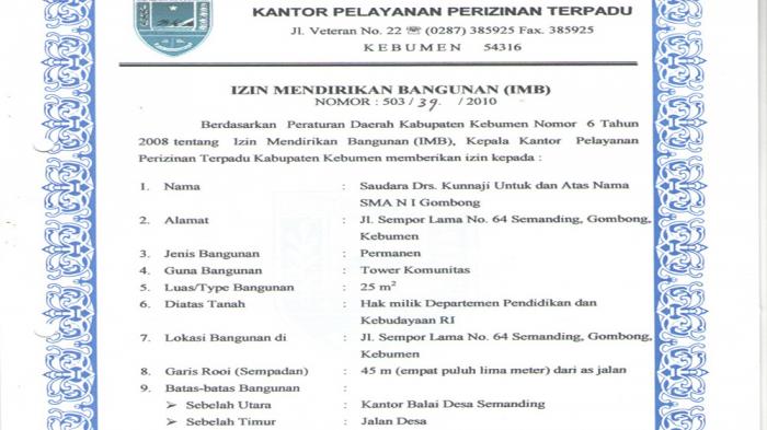 Inilah Dokumen yang Diperlukan untuk Pengajuan IMB Renovasi ...