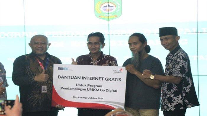 Gandeng Pelaku UMKM di Lapangan Tarakan, Diskominfo dan PT Telkom Wujudkan Transformasi Digital ...