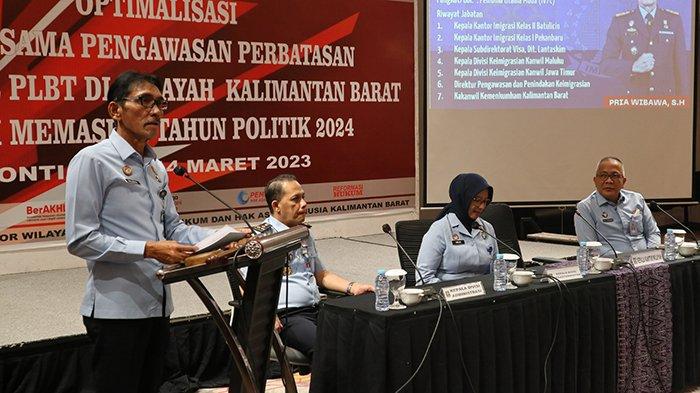 Kemenkumham Kalbar Gelar Rapat Tim Pora Antisipasi Transnational Organized Crime ...