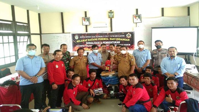 Dua Kelompok Tani Peduli Api Dibentuk di Kuala Behe, Kapolsek Imbau ...