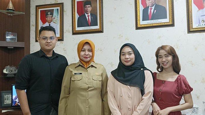 Disporapar Kalbar Kirim Najla Febriana dan Oren Rianto Ikut Ajang Kreativesia 2023 di Surakarta ...