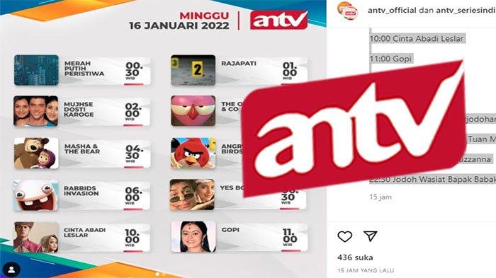 Jadwal ANTV 17 Januari 2022 , Tonton Episode Perdana Sinetron ANTV ...