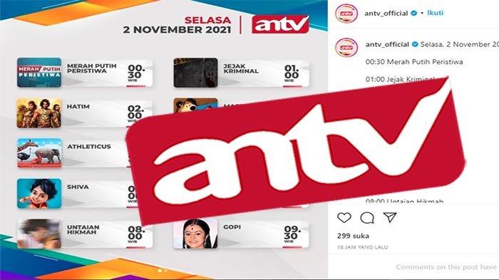 JADWAL ANTV 2 November 2021 Lengkap, Cek Link Live Streaming ANTV Balika Vadhu Hari Ini ...