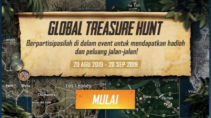 JADWAL Global Treasure Hunt - Hadiah Menarik hingga Tiket Menuju PUBG ...