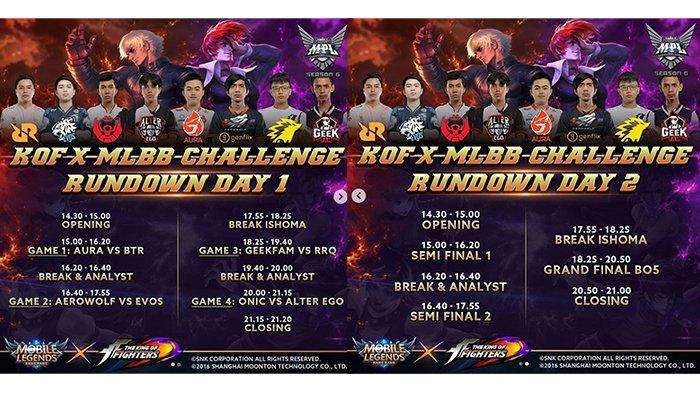 JADWAL KOF x MLBB Challenge Rundown, Hadiah Giveaway Samsung Galaxy A51 hingga Skin Ling Fiery ...