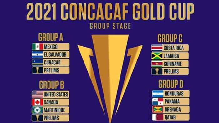 Jadwal Piala Emas CONCACAF 2021 Lengkap Jam Tayang CONCACAF Gold Cup ...