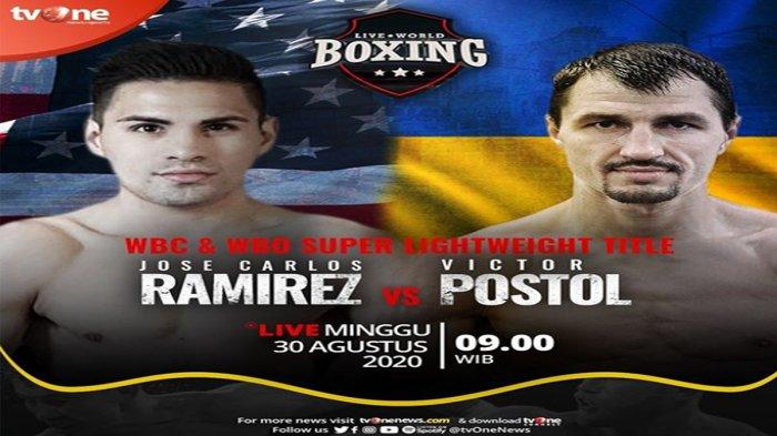 Jadwal Siaran Langsung Tinju Dunia Minggu Ini Live TV One Jose Carlos ...