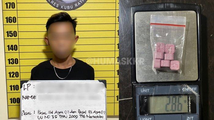 Nekat Jadi Kurir Narkoba Sopir Ekspedisi Ditangkap Polisi Di Parkiran