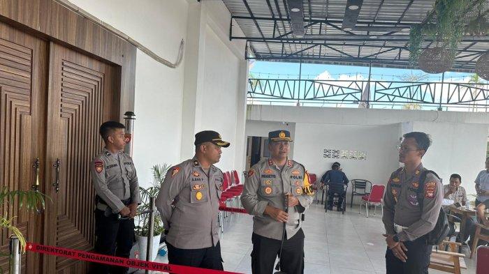 Pengamanan Rapat Pleno Terbuka PSU Pemilu 2024 Memasuki Tingkat Kabupaten - Tribunpontianak.co.id