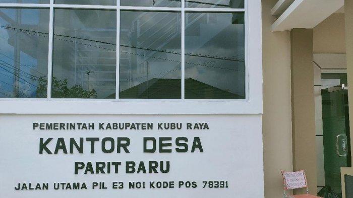 Inilah Alamat Kantor Desa Parit Baru - Tribunpontianak.co.id