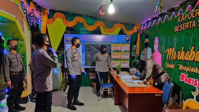 Kapolresta Pontianak Tinjau 6 Pos Pelayanan dan Pengamanan Operasi Ketupat Kapuas 2020 ...
