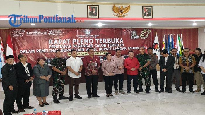 Karolin-Erani Resmi Ditetapkan Sebagai Bupati dan Wakil Bupati Landak ...