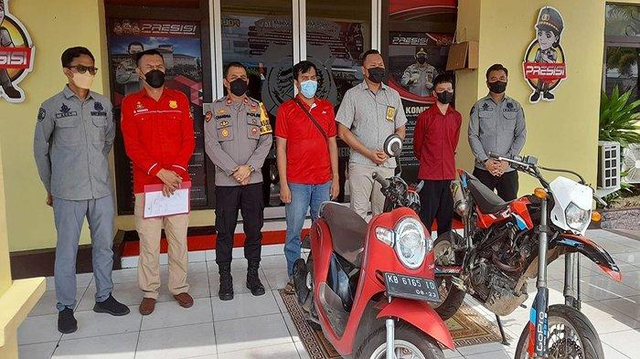 Polres Ketapang Kembalikan Dua Sepeda Motor Hasil Curian Kepada Pemilik - Tribunpontianak.co.id