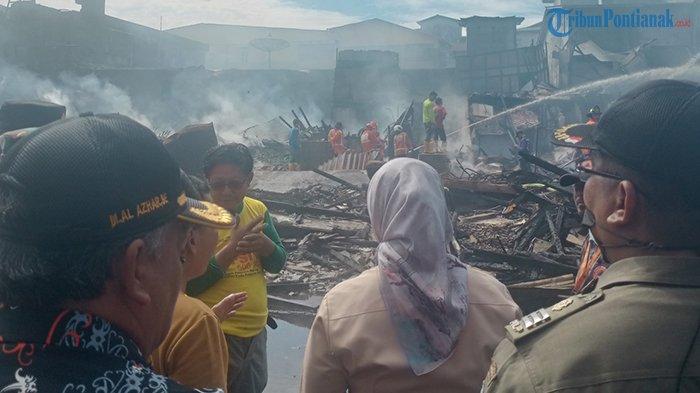 Cegah Penjarahan Pasca Kebakaran Pasar Pinyuh, Bupati Mempawah Minta ...
