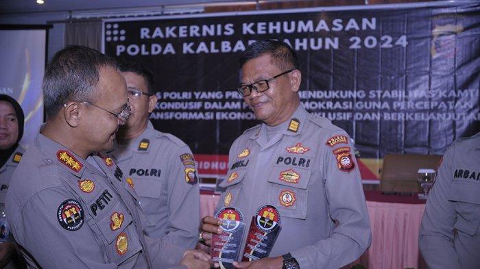 Polres Sekadau Raih Dua Penghargaan dalam Rakernis Kehumasan di Polda Kalbar - Tribunpontianak.co.id