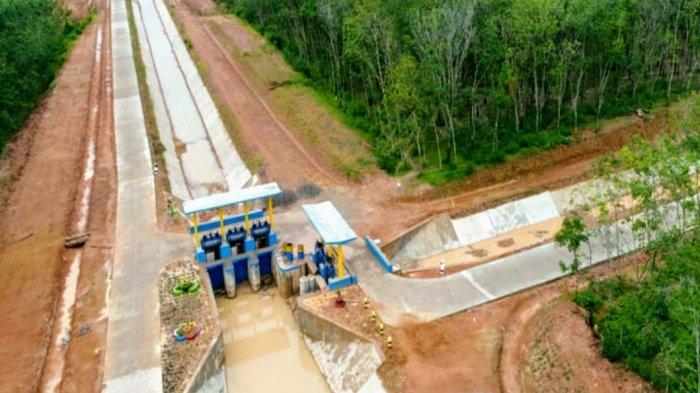 Kementerian PUPR Bangun Jaringan Irigasi Utama Bahuga Komering 6.853 Ha ...