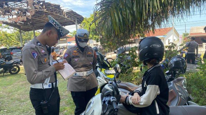 Personel Polres Singkawang Bersama Instansi Terkait Laksanakan Penertiban dan Pemeriksaan ...