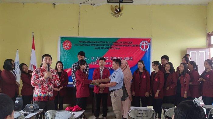 Lantik Pengurus PMK, Ini Pesan Ketua STKIP Melawi - Tribunpontianak.co.id