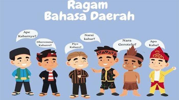 38 DAFTAR Bahasa Daerah di Tiap Provinsi Indonesia yang Perlu Diketahui - Tribunpontianak.co.id
