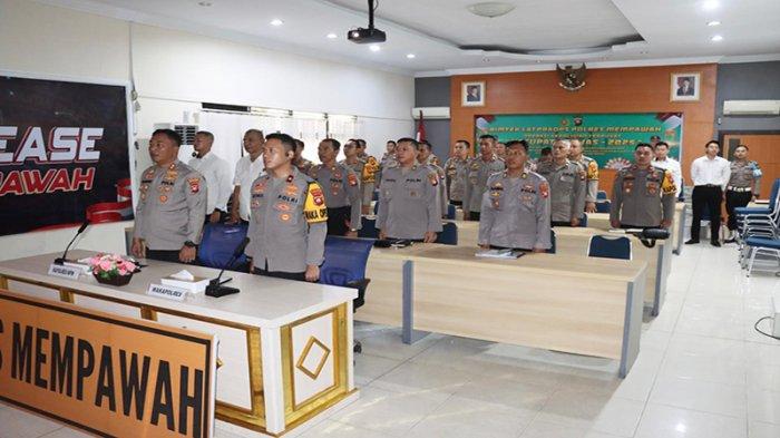 Polres Mempawah Laksanakan Zoom Latpraops Ketupat Kapuas 2025, Persiapan Pengamanan Idul Fitri ...