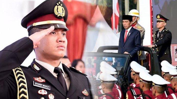 KISAH Iptu Syarif Muhammad Fitriansyah, Ajudan Ganteng Jokowi Asal Kota ...