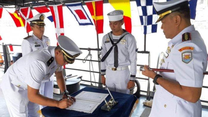 Mayor Laut Wawan Jabat Komandan KRI TORANI-860 - Tribunpontianak.co.id