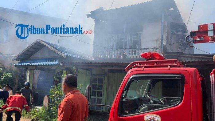 Satu Rumah di Jalan Urip Sumohardjo Ketapang Terbakar, Polisi Beberkan Penyebabnya ...
