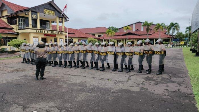 Tingkatkan Kemampuan Sat Samapta Polres Ketapang Laksanakan Latihan