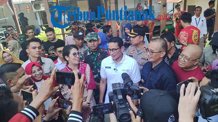 Menteri Pariwisata Sandiaga Uno Penuhi Janji Datang ke Singkawang ... Menteri Pariwisata Sandiaga Uno Penuhi Janji Datang ke Singkawang ...