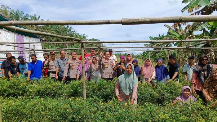 Tim Asistensi Gugus Tugas Polri Kalbar Cek Kesiapan Lahan Ketahanan ...