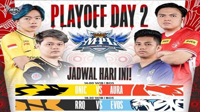 LIVE El Clasico Jilid III RRQ Hoshi Vs EVOS Legends Hari Ini Hasil Bracket Playoff MPL ID Season ...