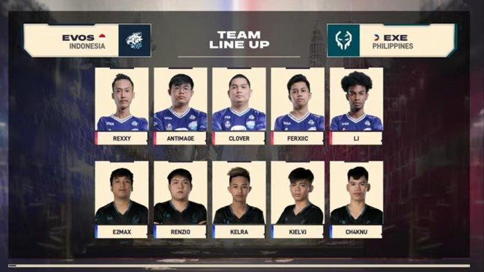 LIVE FINAL Bracket MSC 2021 Saat Ini EVOS Indonesia Vs EXE Filipina ...