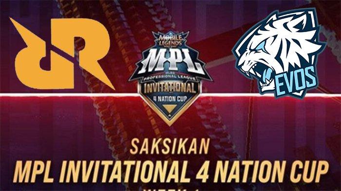 LIVE Stream El Clasico RRQ Vs EVOS Big Match Playoffs Bracket MPL Invitatian 4 Nation Cup 2020 ...