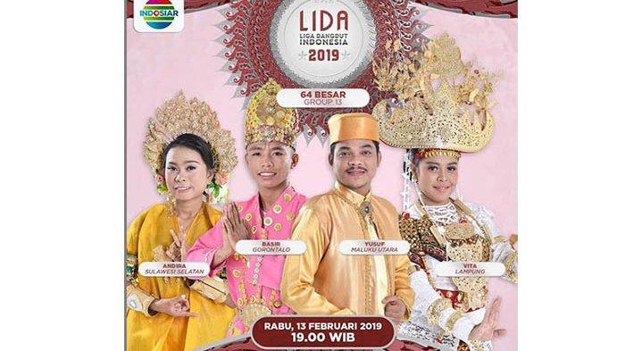 LIVE Streaming LIDA Indosiar 2019! Laga Pembuktian Peserta Grup 13 Top ...