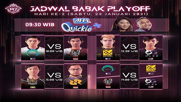 Hasil Playoff M2 Update Mobile Legends World Championship RRQ Tunggu ...