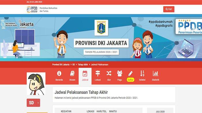 PENDAFTARAN PPDB DKI Jakarta Jalur Zonasi Siswa SD, SMP dan SMA, Akses Link ppdb.jakarta.go.id ...
