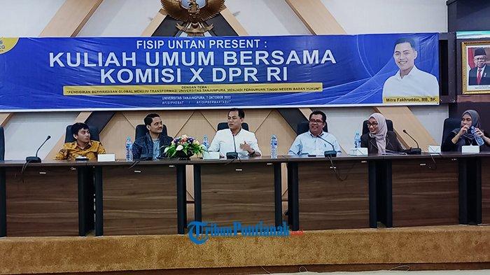 Fisip Untan Gelar Kuliah Umum, Transformasi Perguruan Tinggi Negeri ...