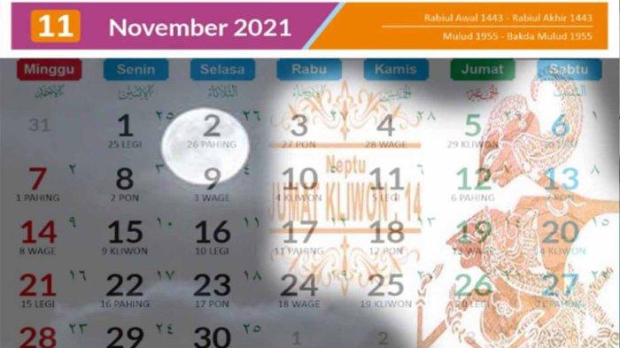 Malam Jumat Kliwon Dalam Kalender Jawa Hitungan Lakuning Rembulan ...