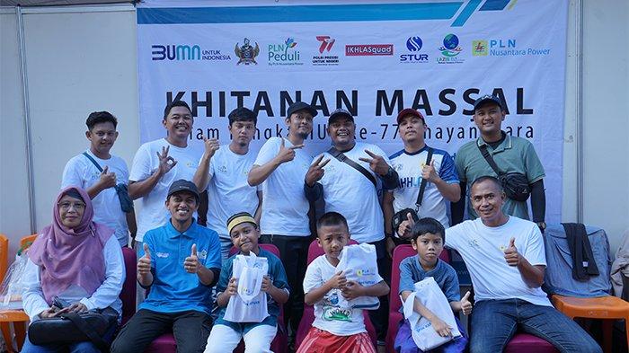 PT PLN Nusantara Power Gelar Khitanan Massal Untuk Anak-anak Dhuafa - Tribunpontianak.co.id