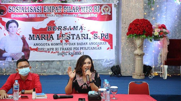Sosialisasikan Empat Pilar MPR RI, Maria Lestari: Untuk Menanamkan Jiwa ...