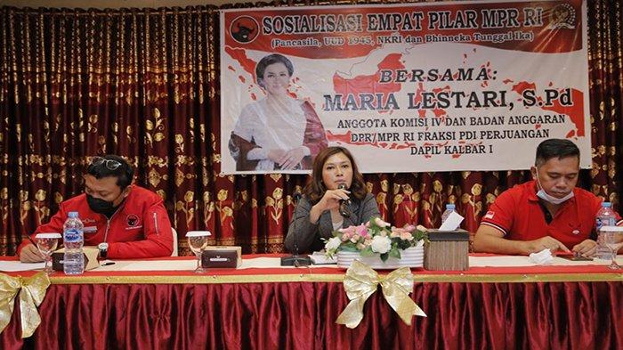 Maria Lestari Sosialisasikan Empat Pilar Kebangsaan Pada DPC PDI ...