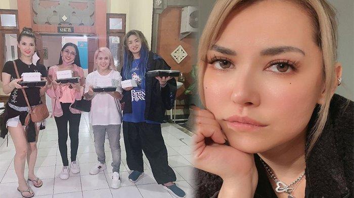 Miyabi Berkunjung ke Bali, Lakukan Sedekah Bersama Evelyn Anjani Mantan Istri Aming ...