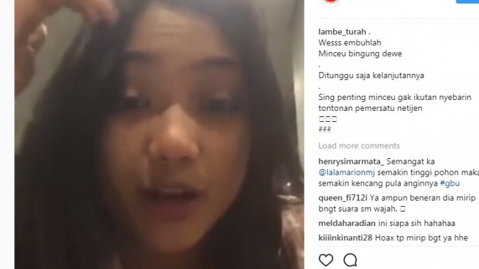 Akhirnya Muncul, Ini Jawaban Marion Jola Soal Video Porno Mirip Dirinya - Tribunpontianak.co.id