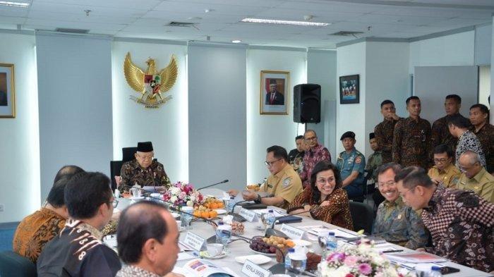 Pimpin Rapat TNP2K, Wapres Bahas Tantangan Target Penurunan Kemiskinan dan Stunting ...