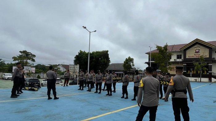 Polres Sekadau Gelar Latihan Dalmas Awal di Masa Tenang Pilkada Serentak 2024 - Tribunpontianak ...