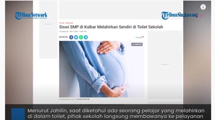 Siswi SMP di Ketapang Kalbar Melahirkan di Toilet Sekolah, Jahilin: Ini Menjadi Cambuk Kita ...